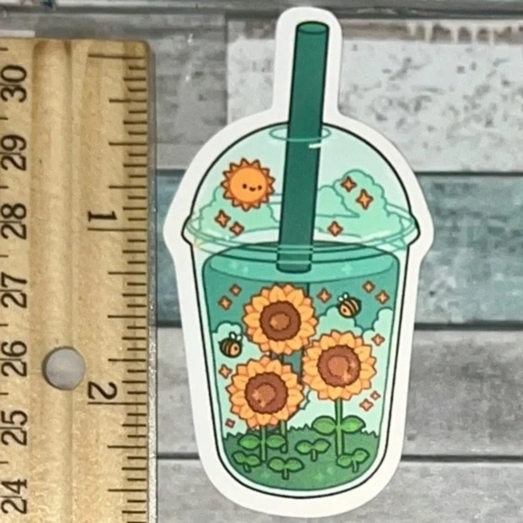 Design | 110 Summer Juice Drink Waterproof Sticker Decal | Poshmark